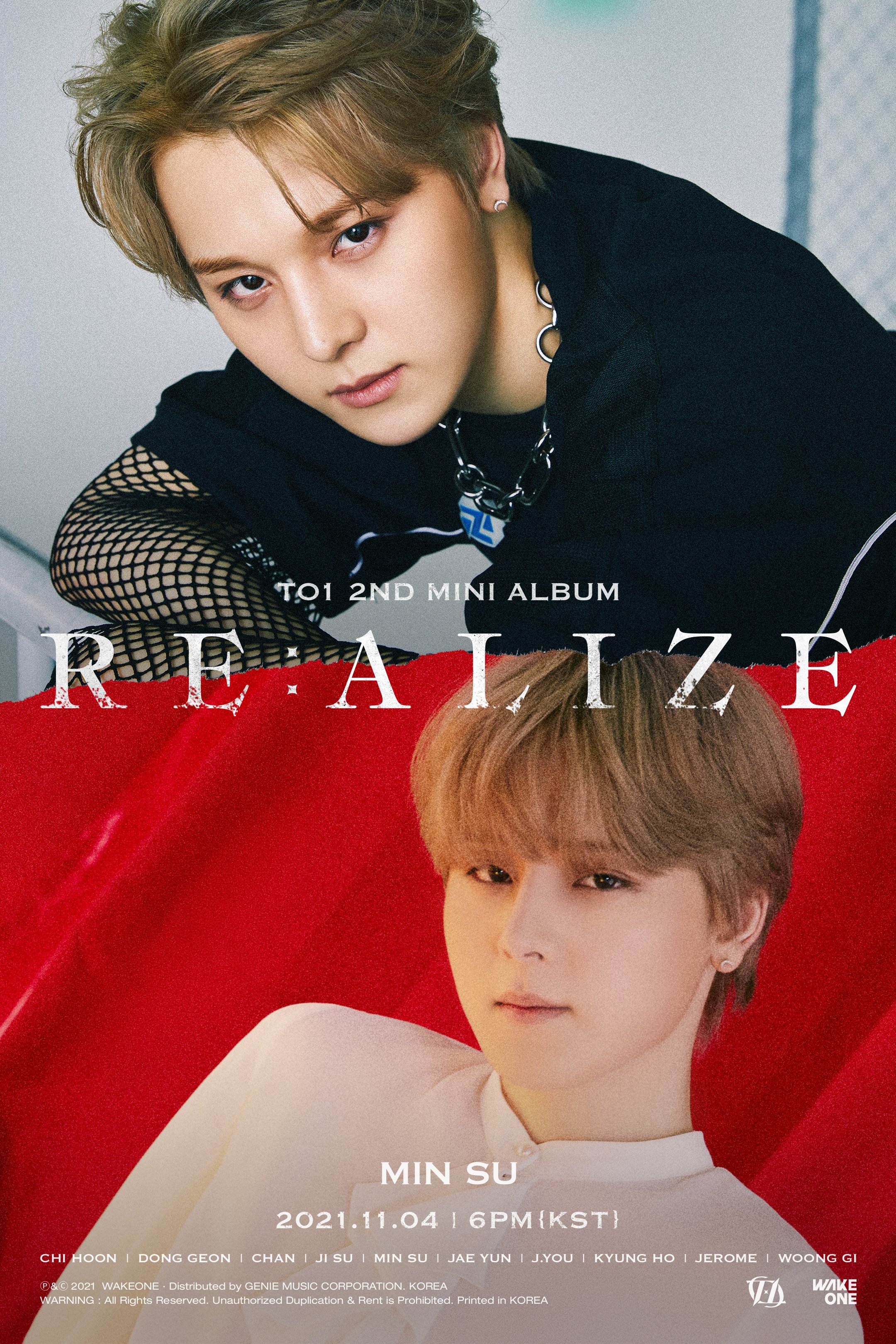 TO1(티오원) | 2nd Mini Album [RE:ALIZE] MI? Poster